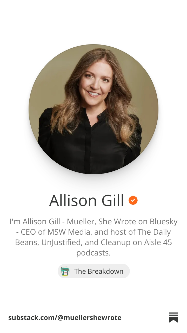 Allison Gill | Substack