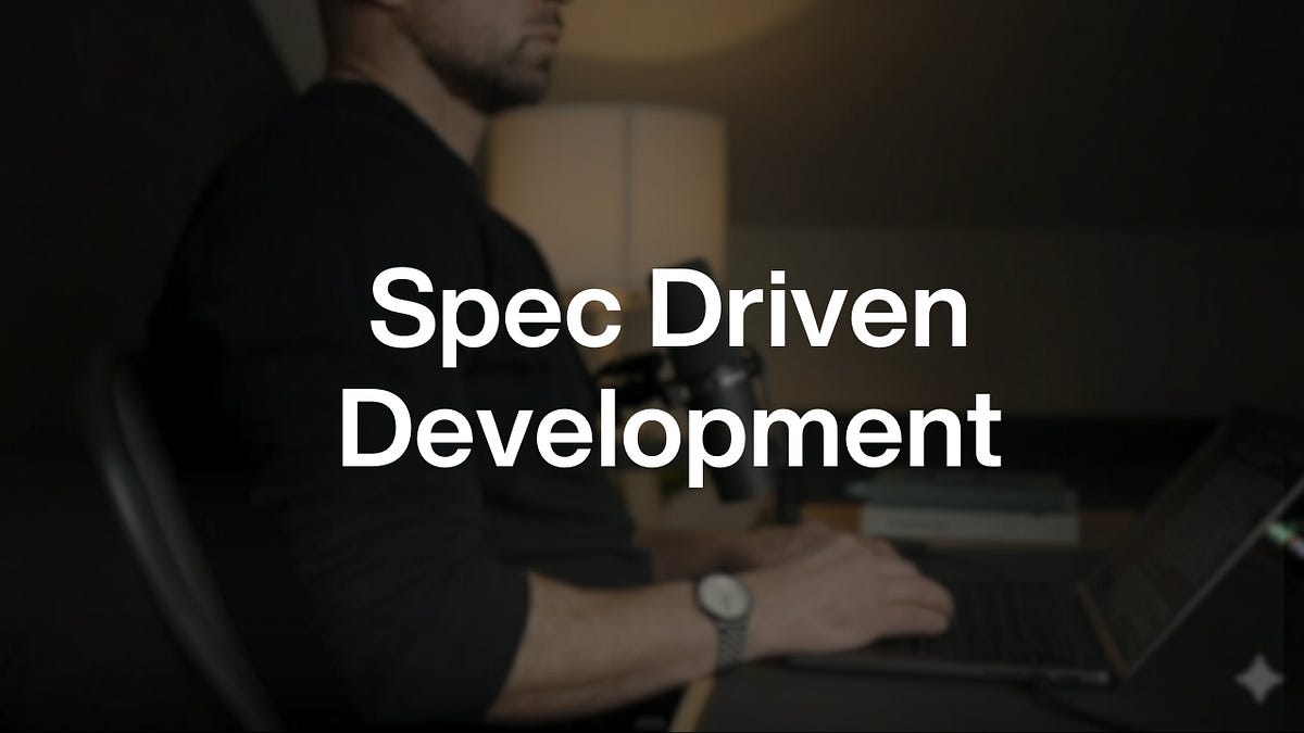 How I Code With AI Agents (Spec-Driven Development)