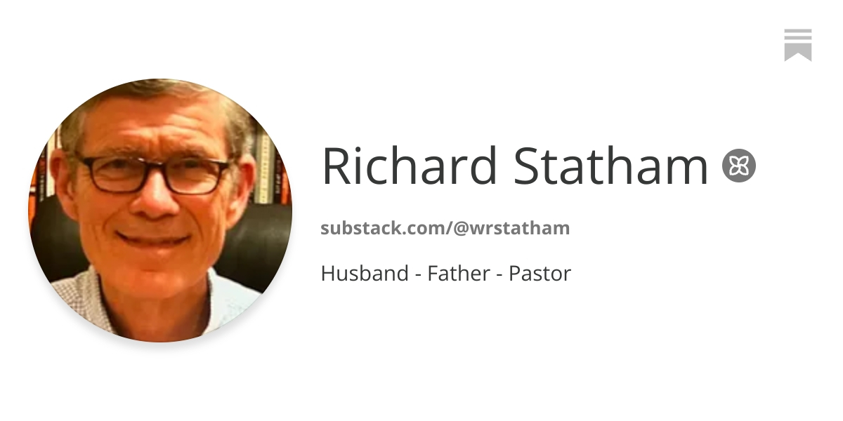 Richard Statham | Substack
