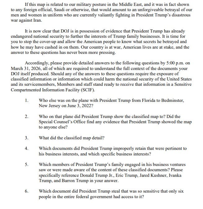 ALERT: House Judiciary Committee Democrats say Newly-Released Records ...