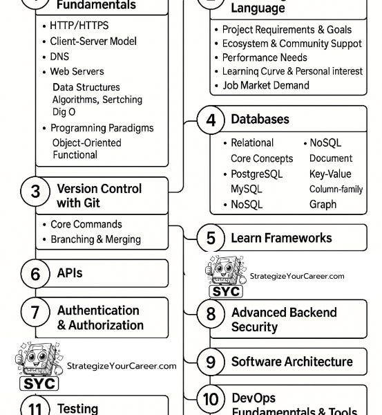 🗺️ The 2025 BACKEND DEVELOPER's roadmap: Don't fall behind in tech ...