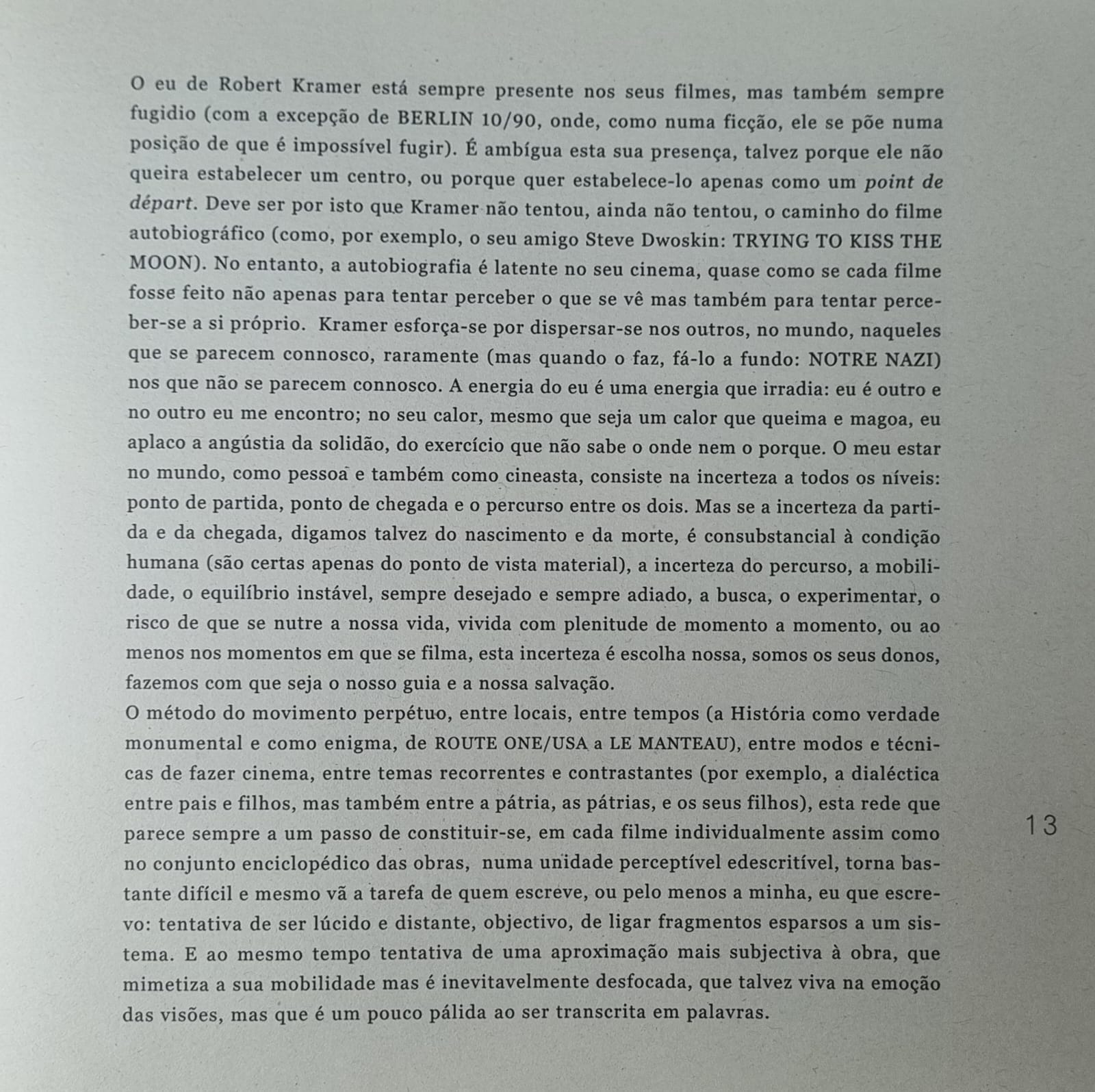Aprà sobre Kramer - by Bruno Andrade