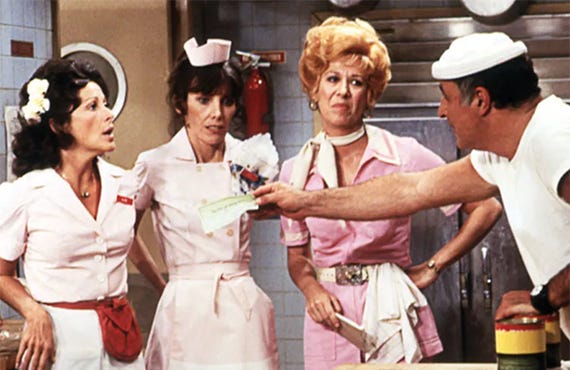 Polly Holliday, Alice's Flo the Waitress, dies at 88 / Overcompensating renewed for Season 2 ...