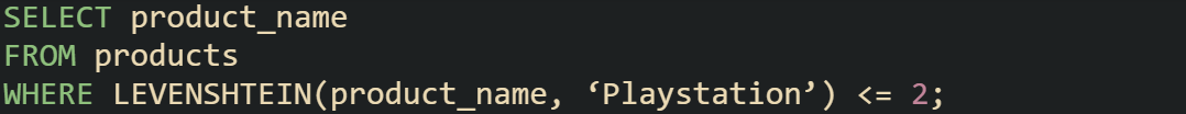 Match Fuzzy Strings With SQL Pattern Functions