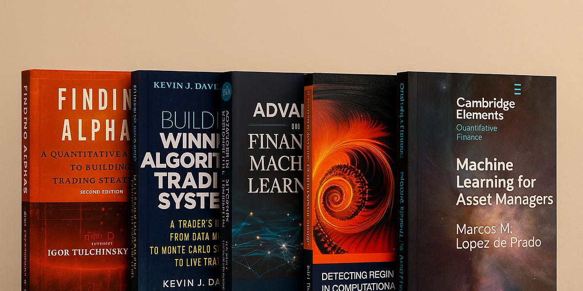 The 5 Best Books to Learn Quant Trading - by Lucas