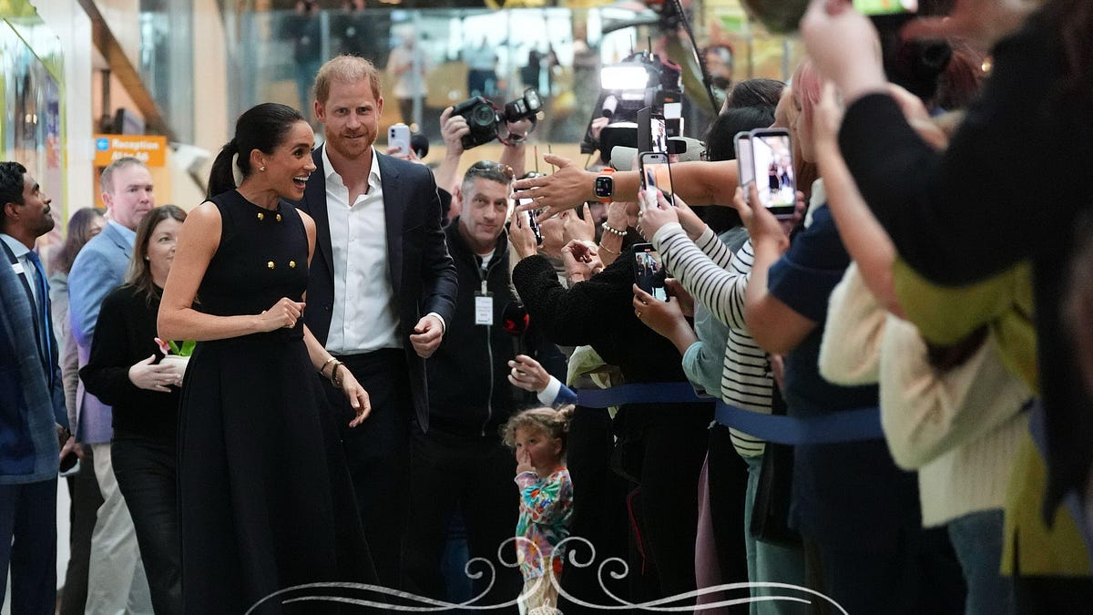 Harry & Meghan Down Under: Day 1 - by Jane Barr