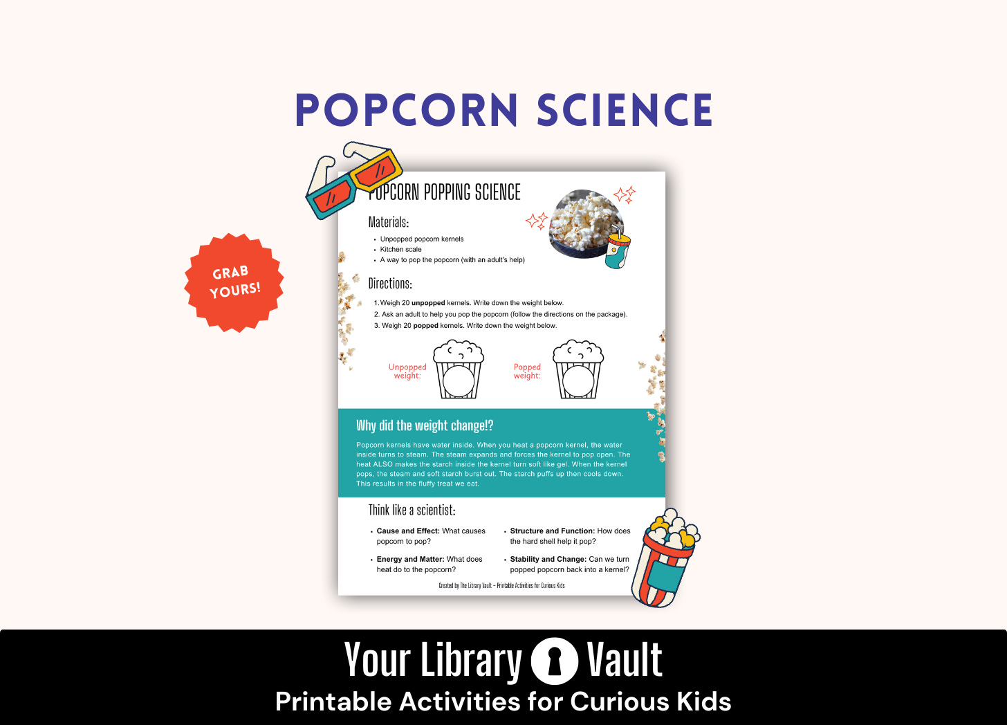 Popcorn Science That ... Pops!🍿