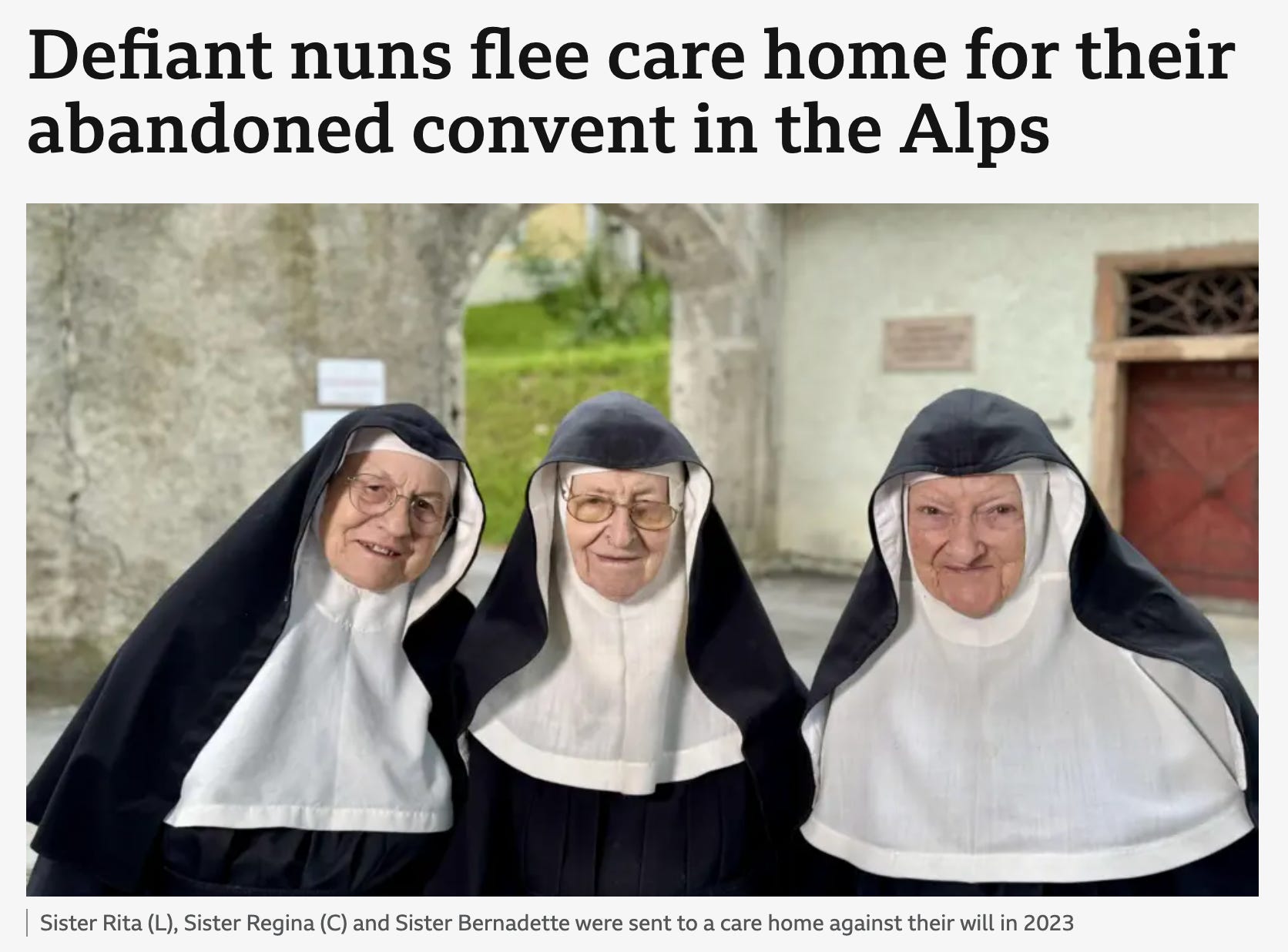 Charlie Kirk; Lord Hodge; intolerance; mid-life; publishing; nuns on ...