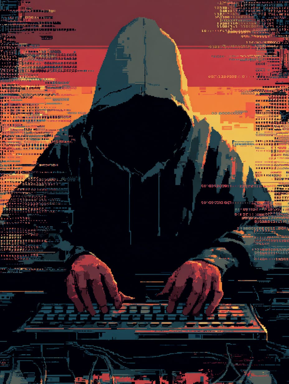 The hacker prompt that kept looking like a mobile game loading screen