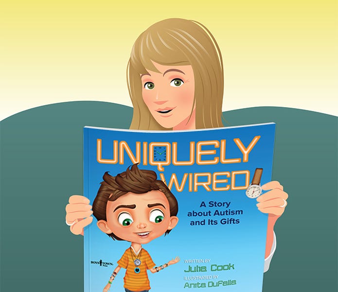 Uniquely Wired - by Julia Cook - COOKIE BYTES