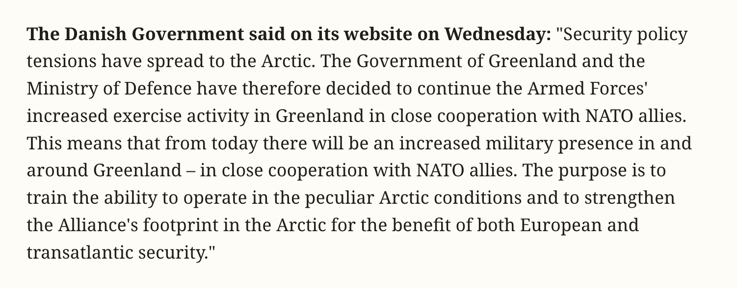 NEWS: NATO Countries Send Troops to Greenland as Trump Ramps up ...
