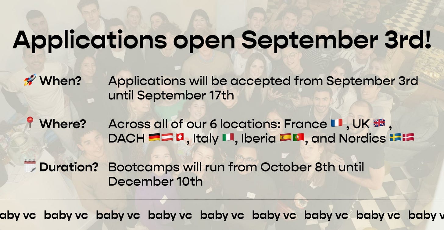 Special Edition: what's up next for baby vc