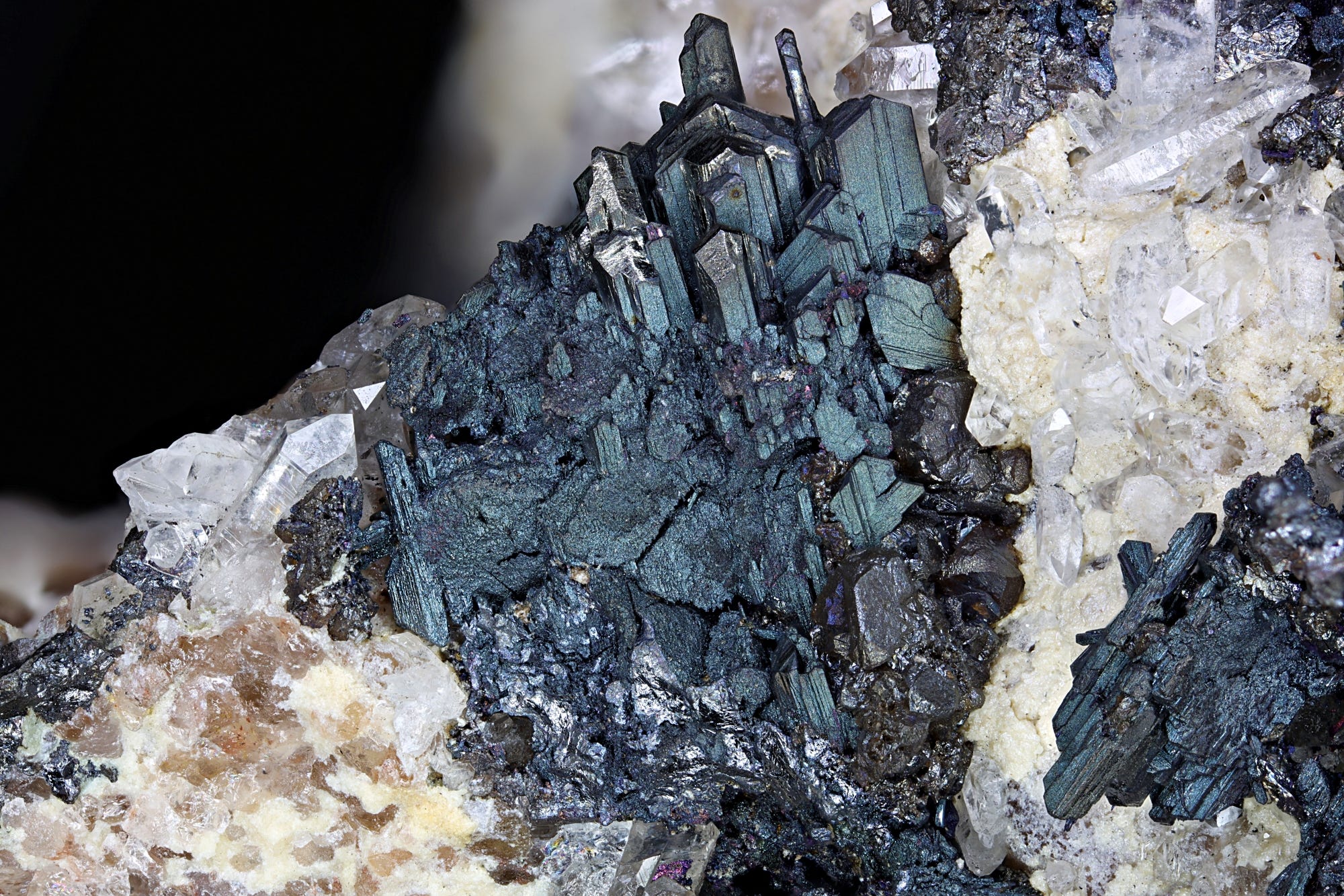 Chalcocite, Sphalerite, Quartz, Mount Gunson, South Australia