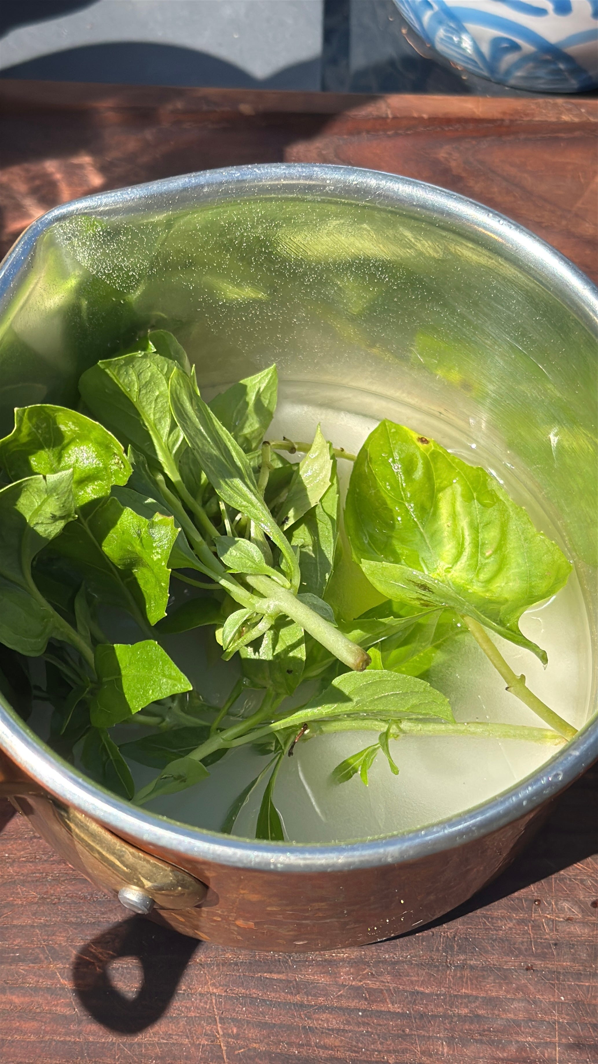 Gin Basil Sour + Basil Simple Syrup - by Julianna McIntosh