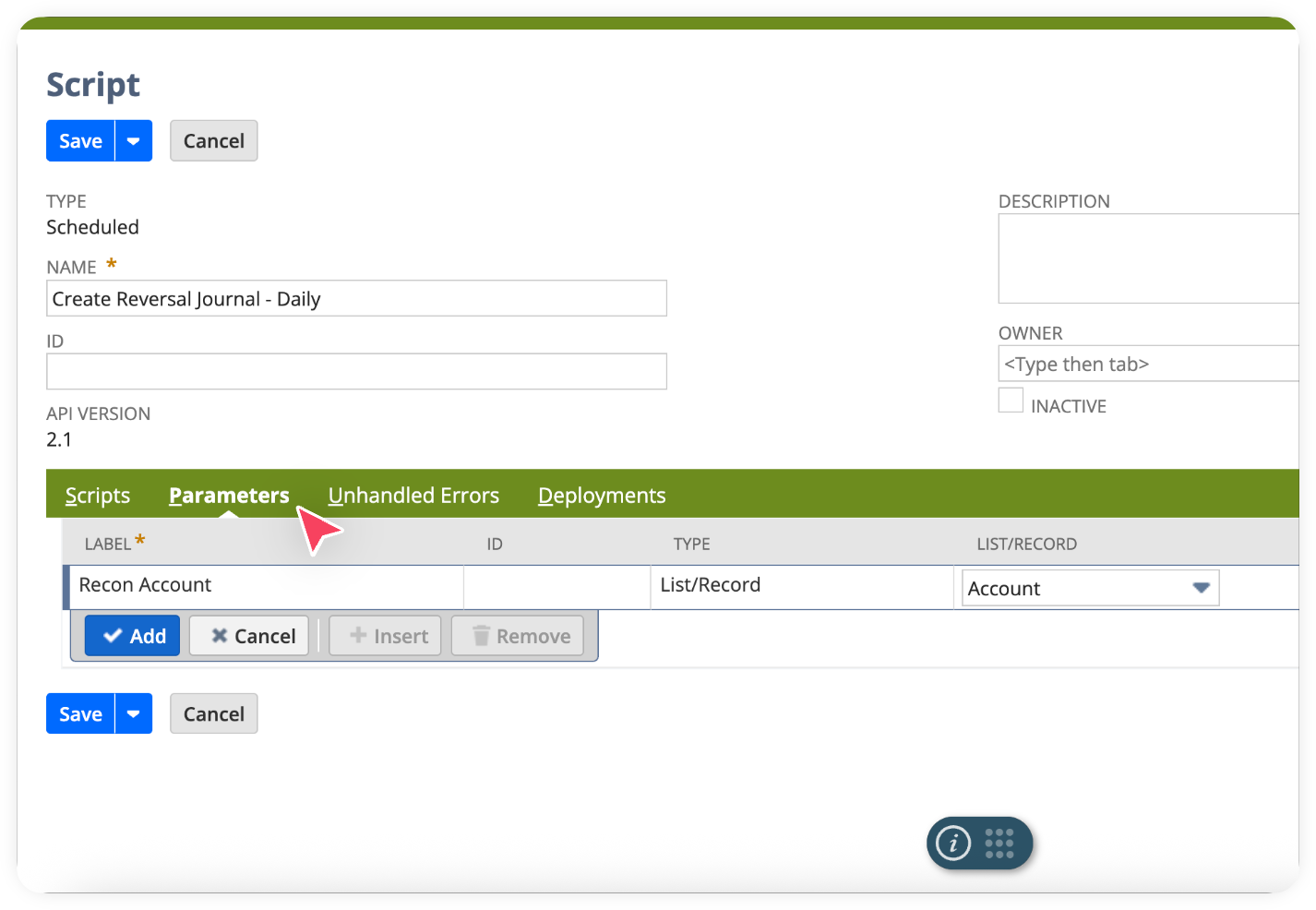 How to automate the creation of reversal journals in NetSuite