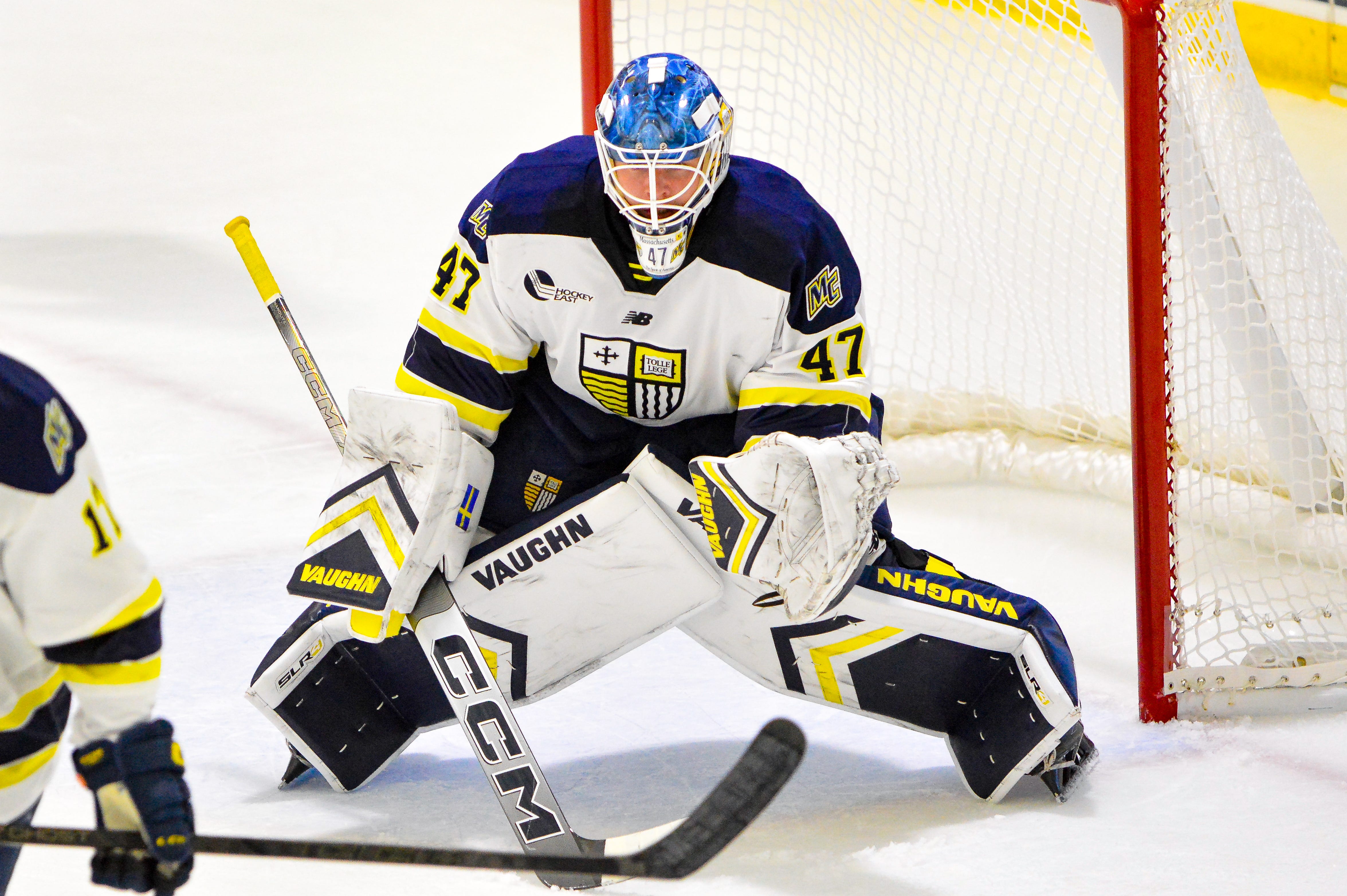 Hoskin returns after injury scare, nets game-winner against Providence
