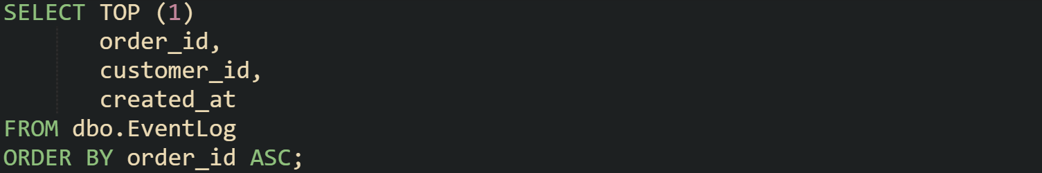 How to Make a Query to Get the First and Last Row in SQL