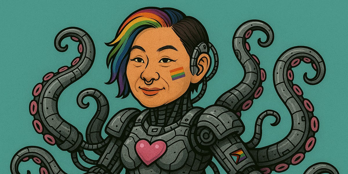 A new paper by a ‘nonspeaking cyborg kraken’ says society is oppressive ...