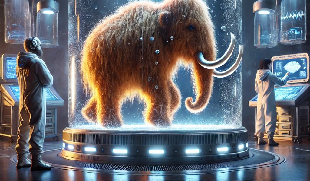 Life After Extinction: Bringing Woolly Mammoths Back Via Artificial Wombs