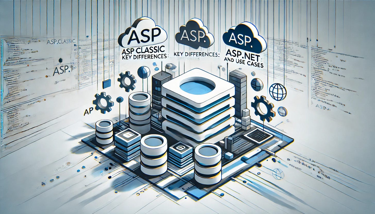 ASP Classic vs ASP.NET: Key Differences & Use Cases