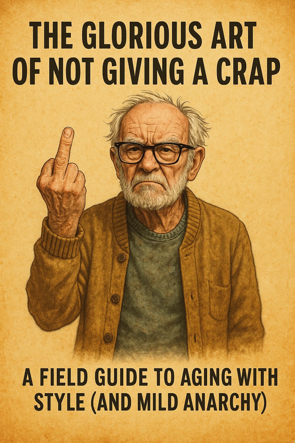 The Glorious Art of Not Giving a Crap: A Field Guide to Aging with ...