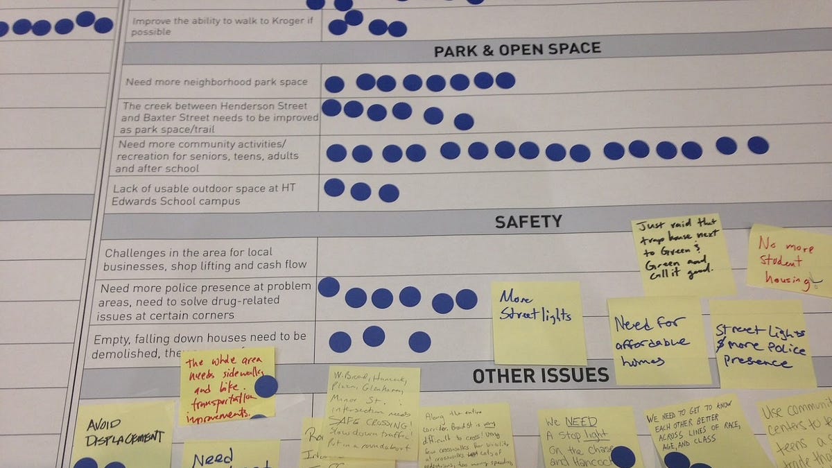 Comments - Seventy Big Ideas and No Sewer Capacity