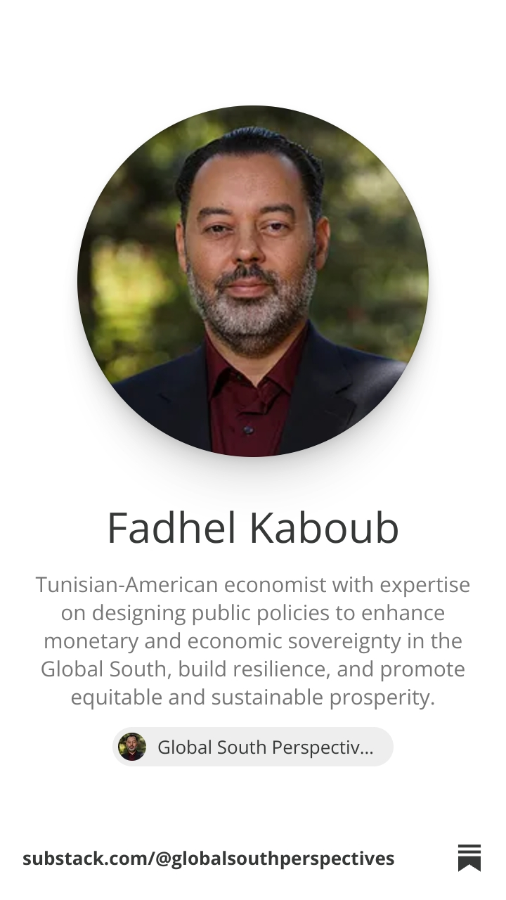 Fadhel Kaboub | Substack