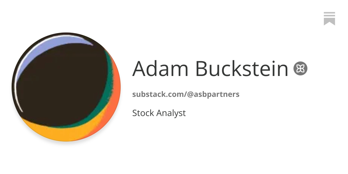 Adam Buckstein | Substack