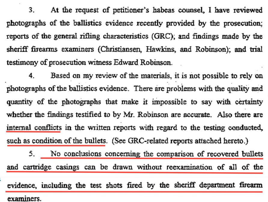 How Bullet Evidence Was Twisted to Link Richard Ramirez to Multiple Murders