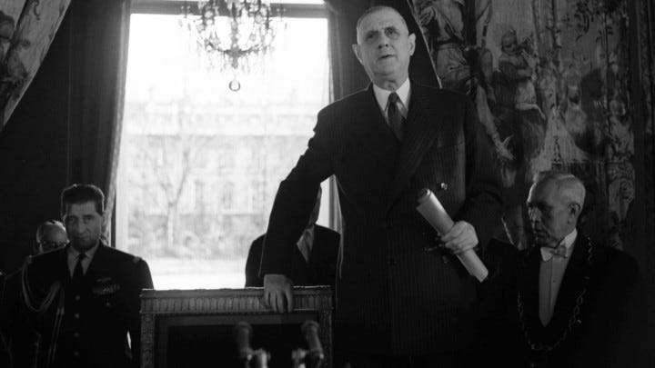 Charles de Gaulle on the Count of Paris - by LEO CAESARIS