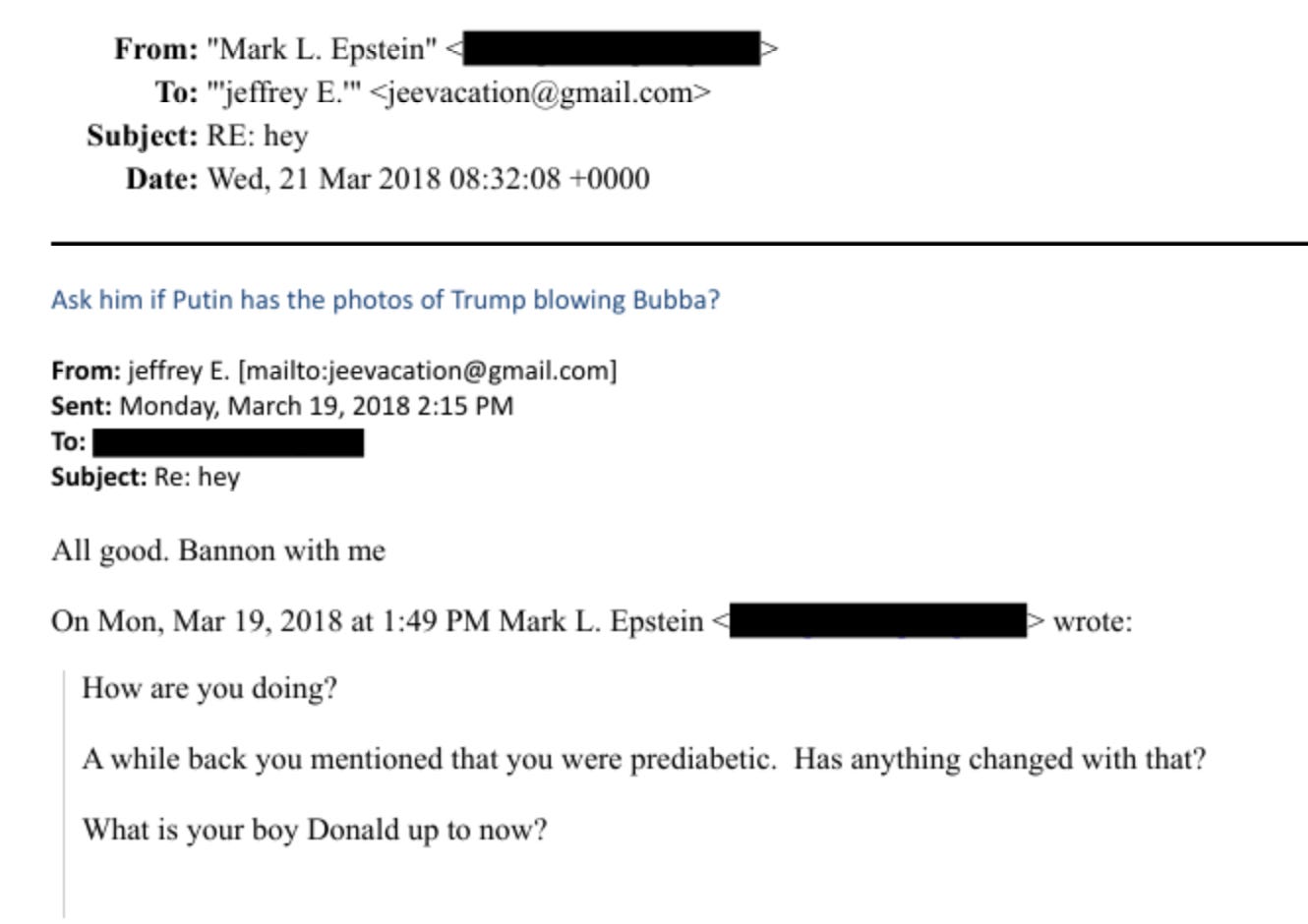 17 of the Craziest Emails in the Epstein Files