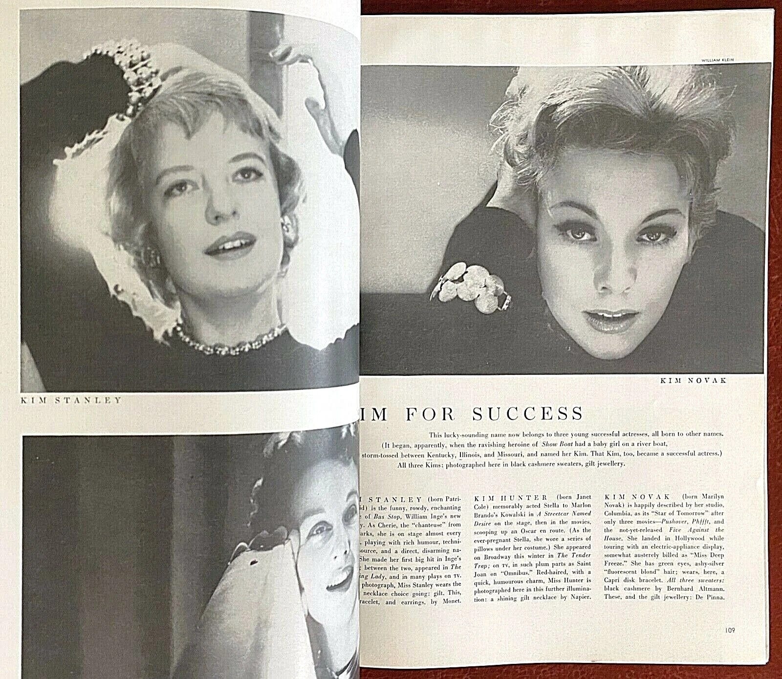 KIM STANLEY: AN ACTRESS WITHOUT FRILLS - James Grissom