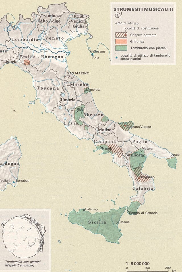 A brief Introduction to the Italian tamburello