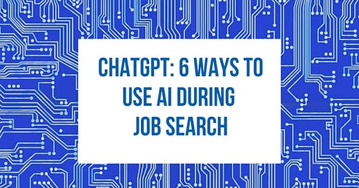 6 Ways to Use ChatGPT for Job Searching Success in 2025