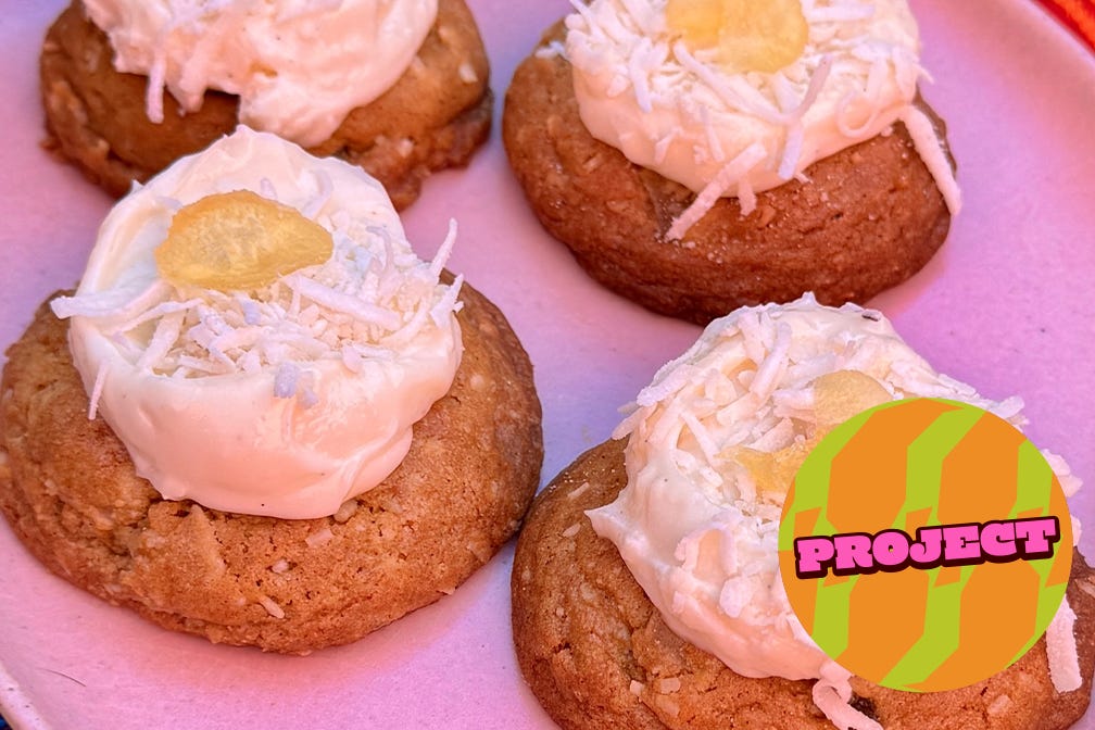 Piña Colada Cookies Recipe With Coconut and Pineapple