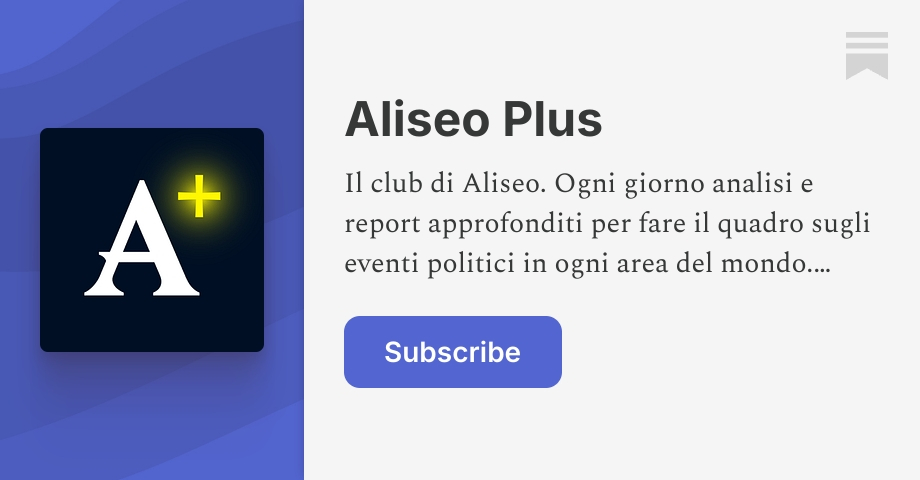 Aliseo Plus | Substack