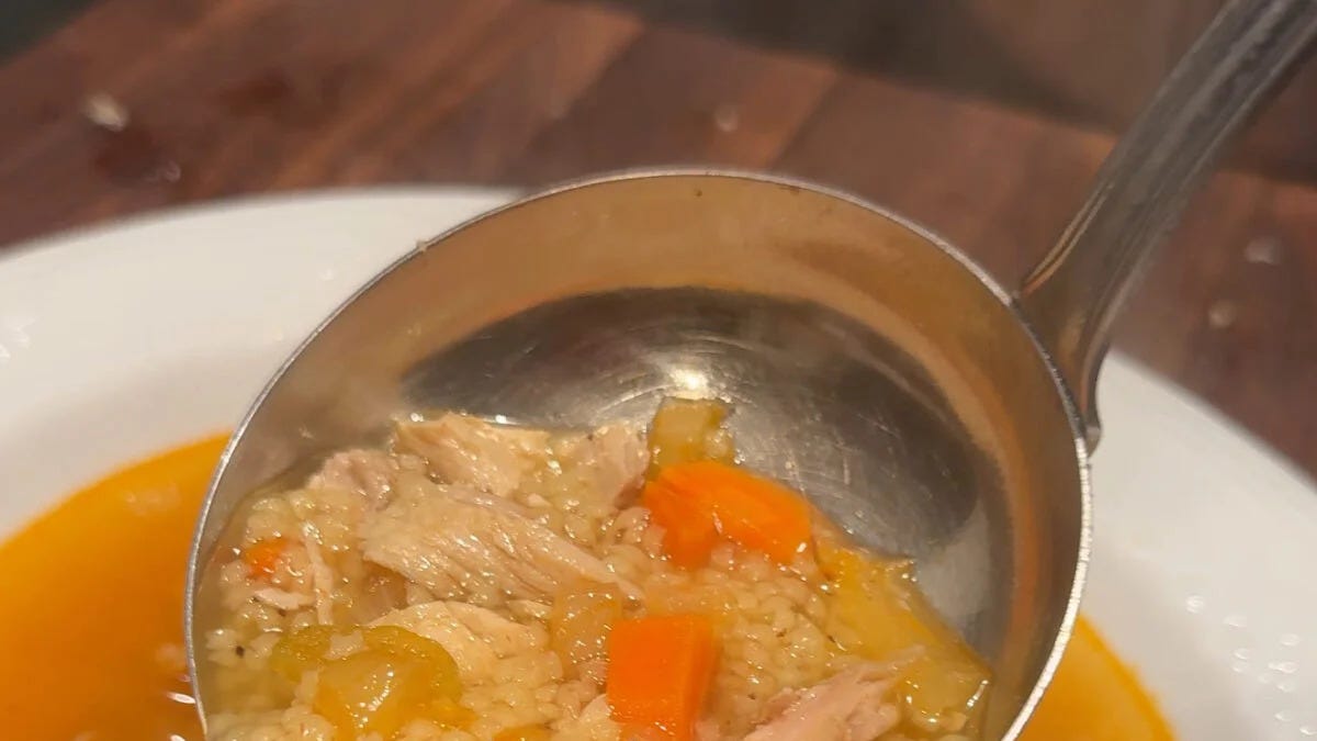 Leftover Turkey Soup (From Your Thanksgiving Carcass)