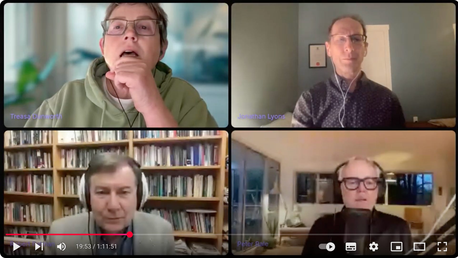 Peter Bale, without Bernard Hickey this week, joins Cathrine Dyer, Robert Patman, Jonathan Lyons ...