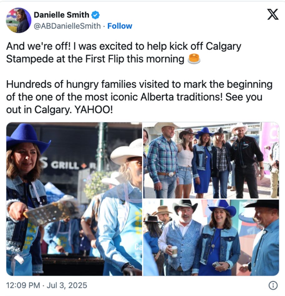 danielle smith stampede