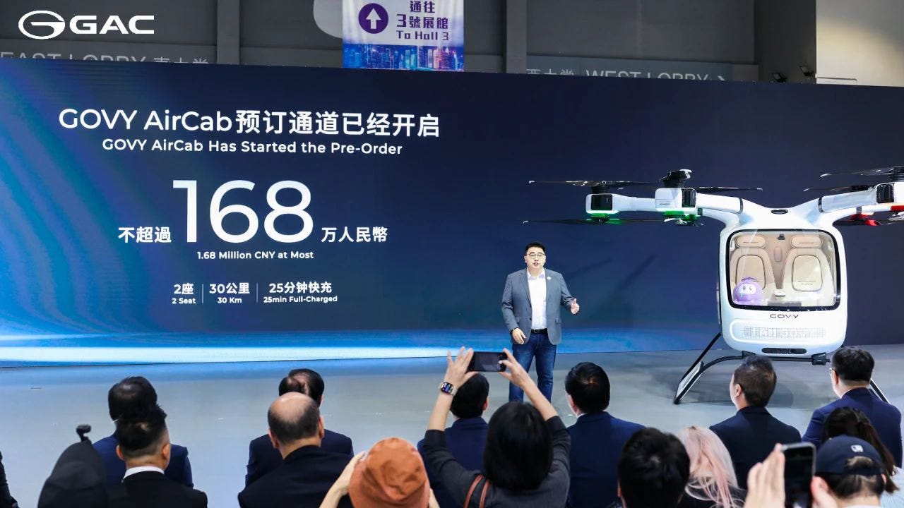 Meet the GOVY AirCab - China eVTOL News