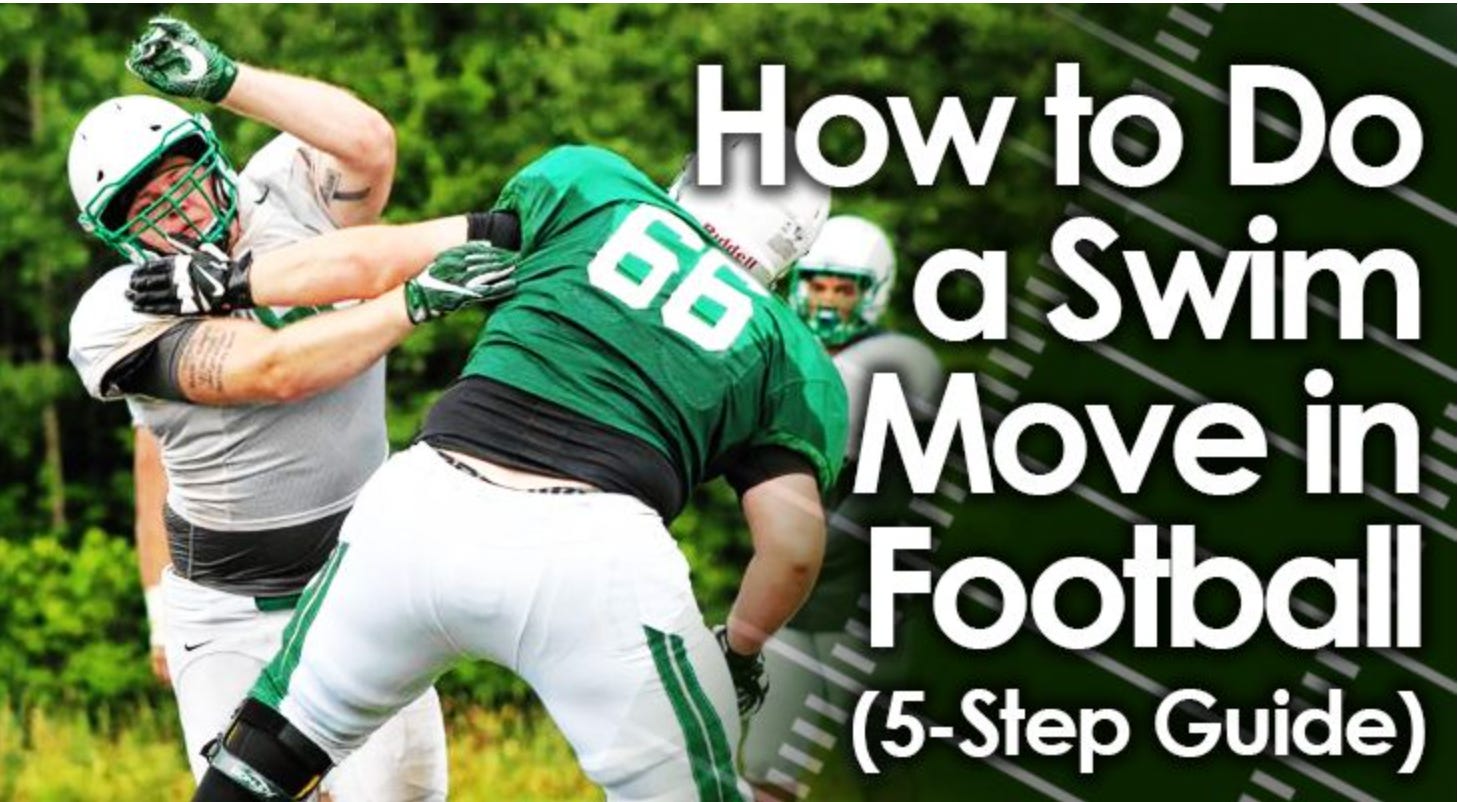 Terminology: Bull Rush, Swim Technique, and Forearm Shiver