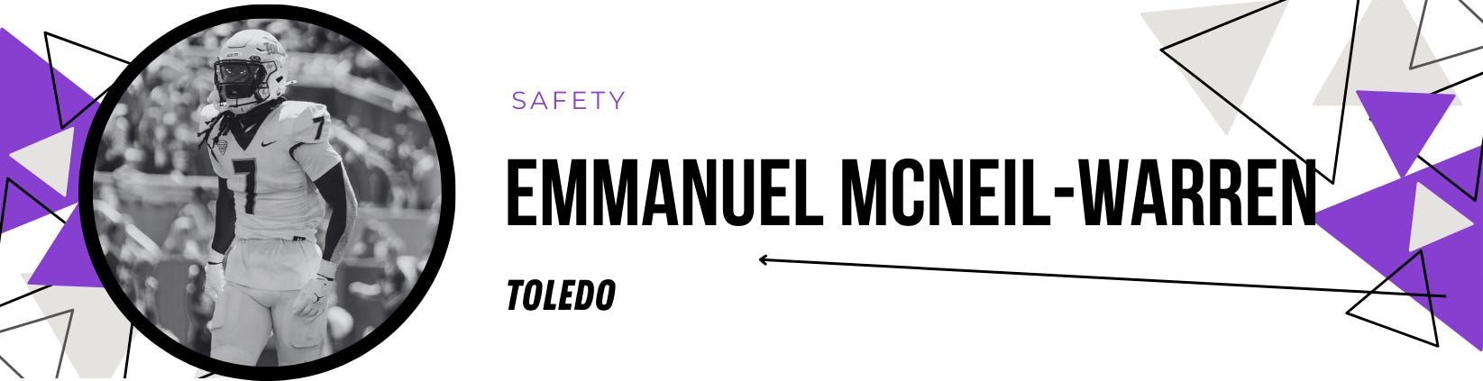 NFL Draft: Emmanuel McNeil-Warren and more college football risers