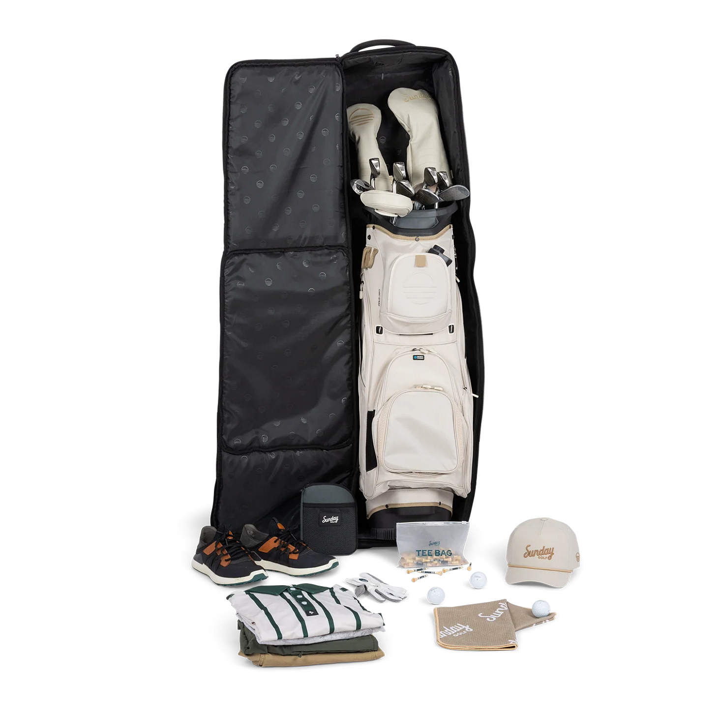 golf bag structure