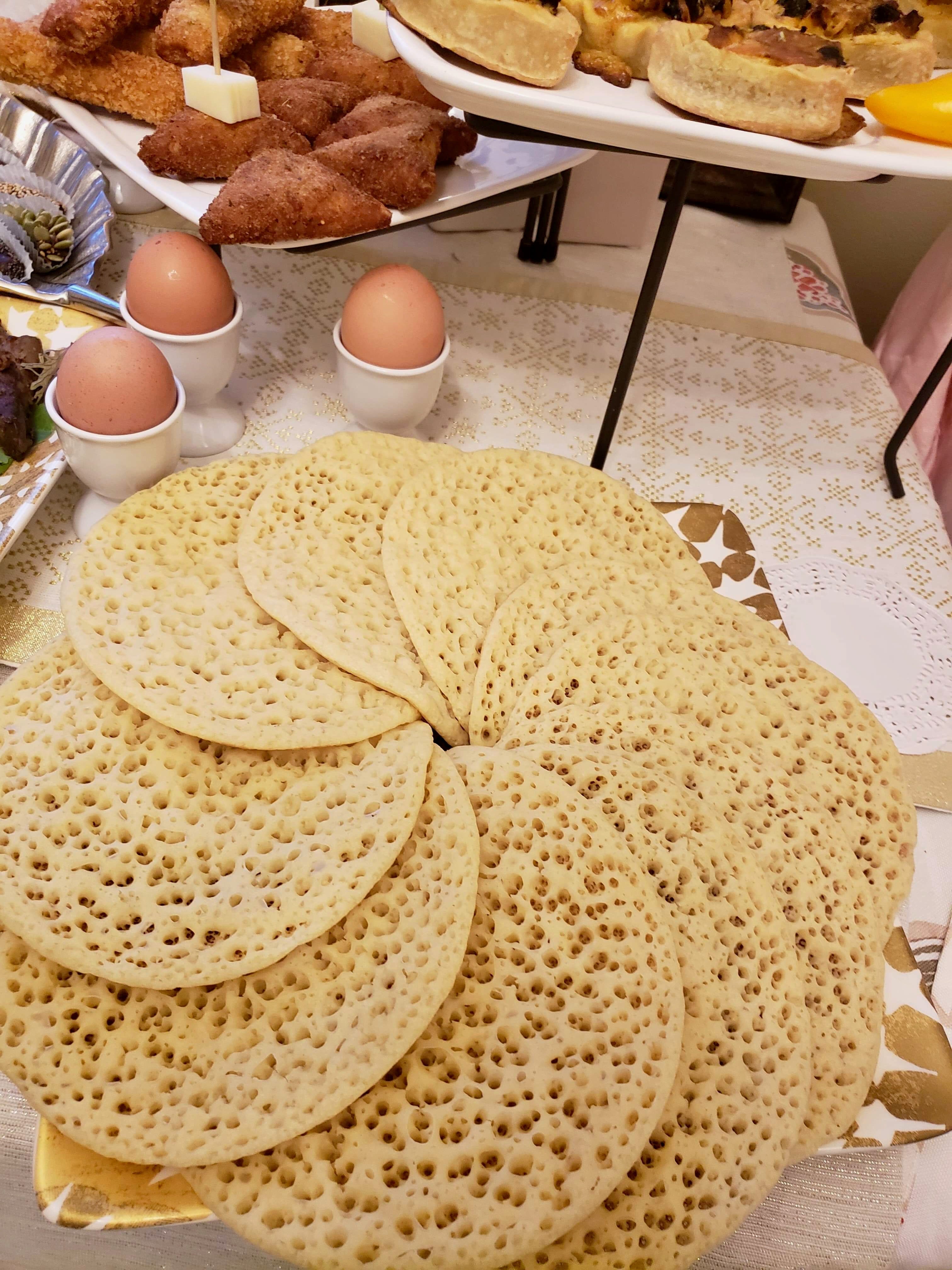 Crêpes Mille trous "baghrir" - Les recettes de Rachida