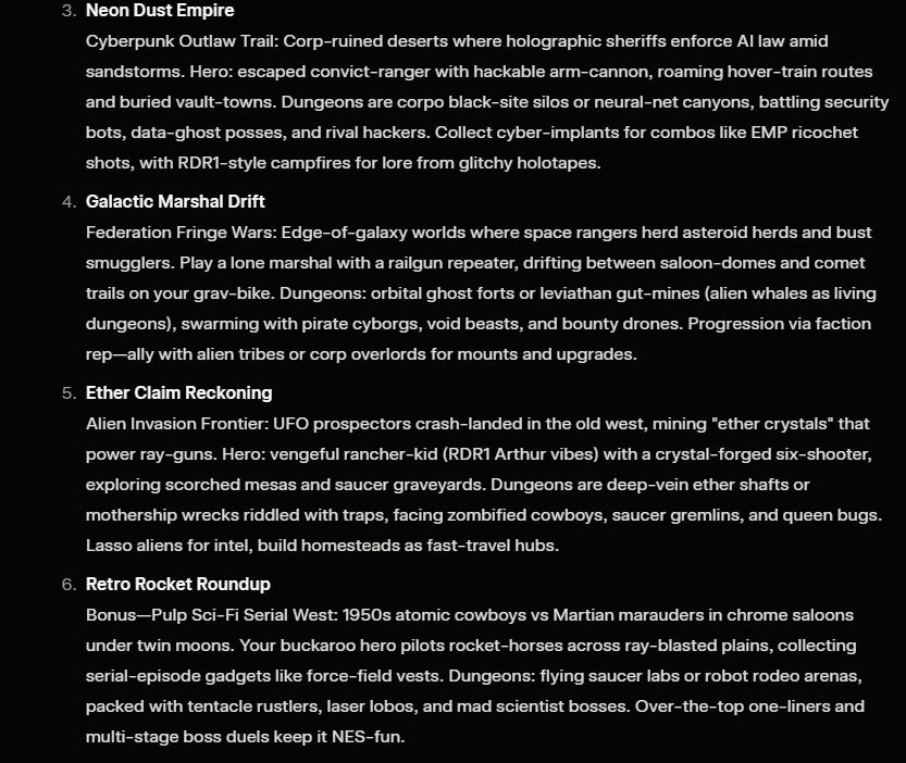 How I Used Grok To Come Up With The Concept For My Next Game