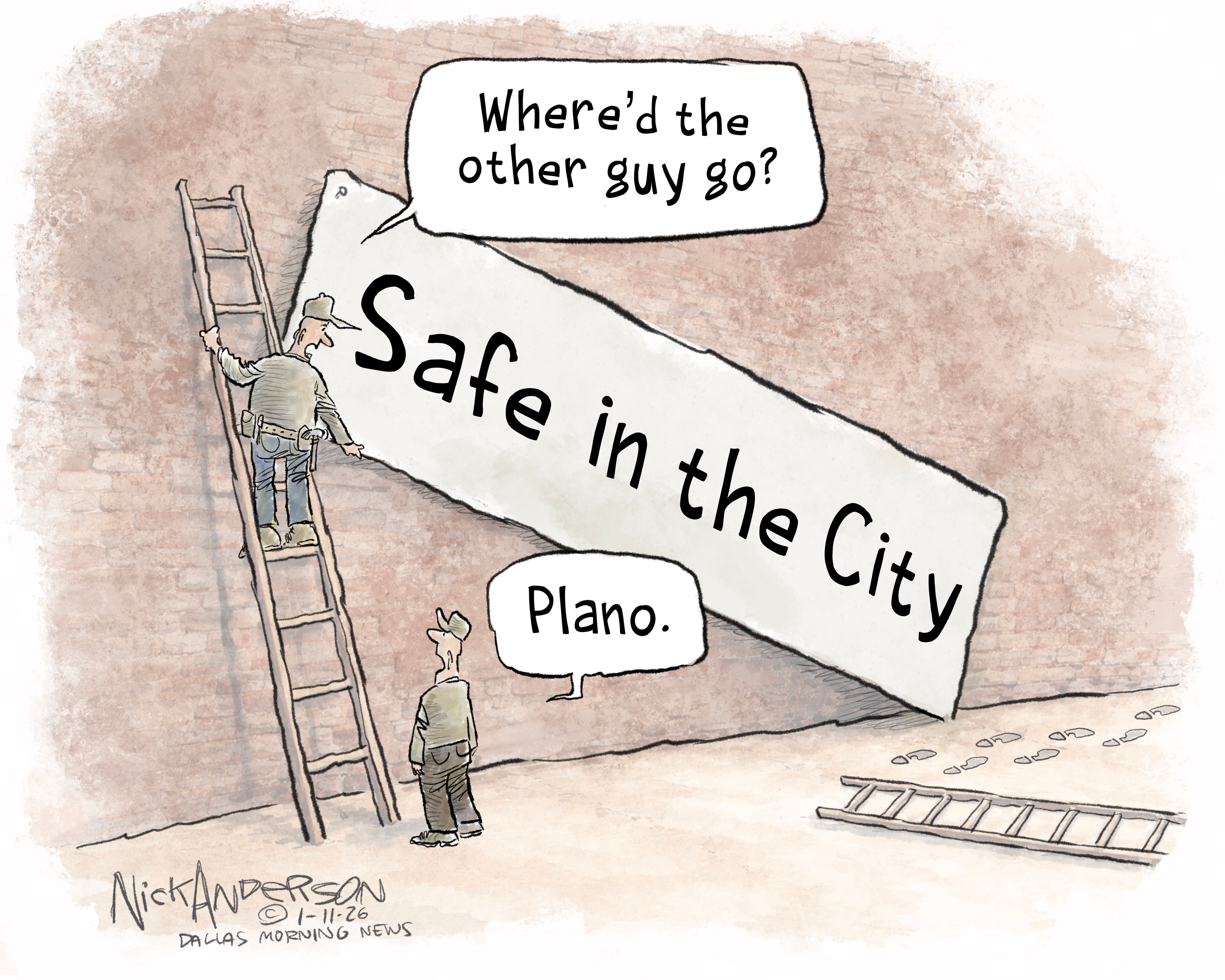 Local Cartoons - by Nick Anderson - Pen Strokes