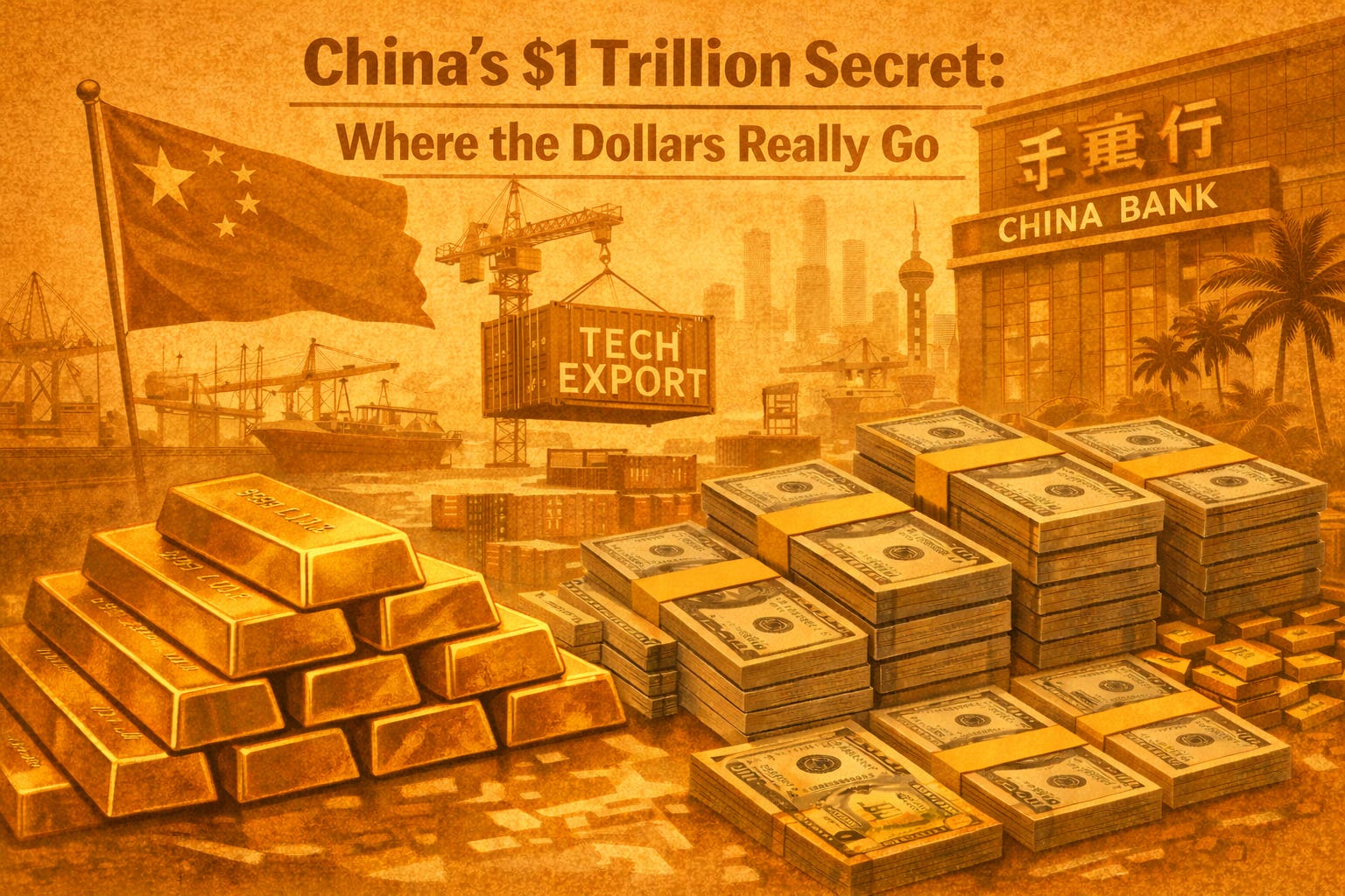 China’s $1 Trillion Secret: Where the Dollars Really Go