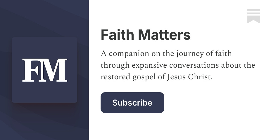 Restore 2025 | Faith Matters | Substack