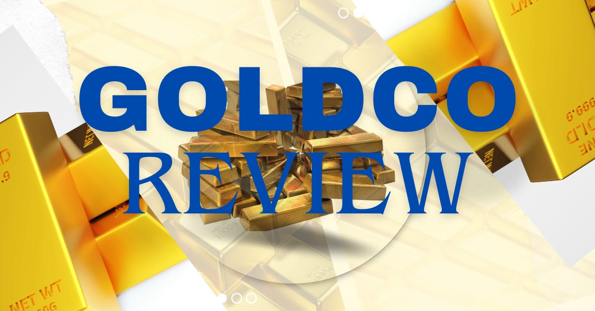 Goldco Reviews - by Ben Kou - Gold IRA Companies Substack