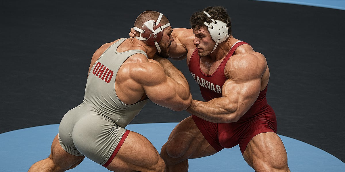 The lovely world of wrestling - by Mike Muscles